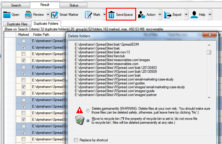 Find Duplicate Folders NoClone Duplicate Folder Finder